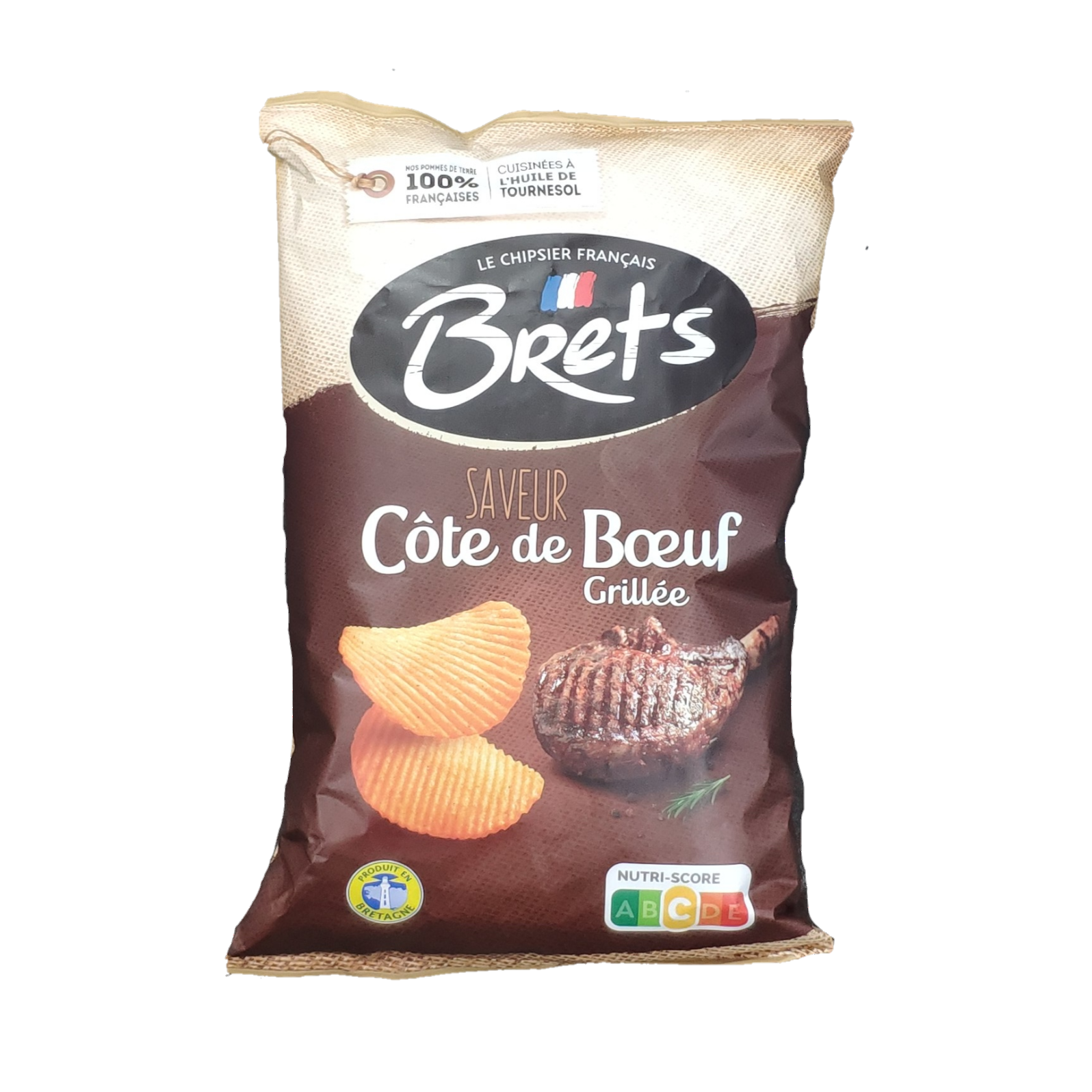 Bret’s Cote de Boeuf Grille flavor chips – 125g – Fred's