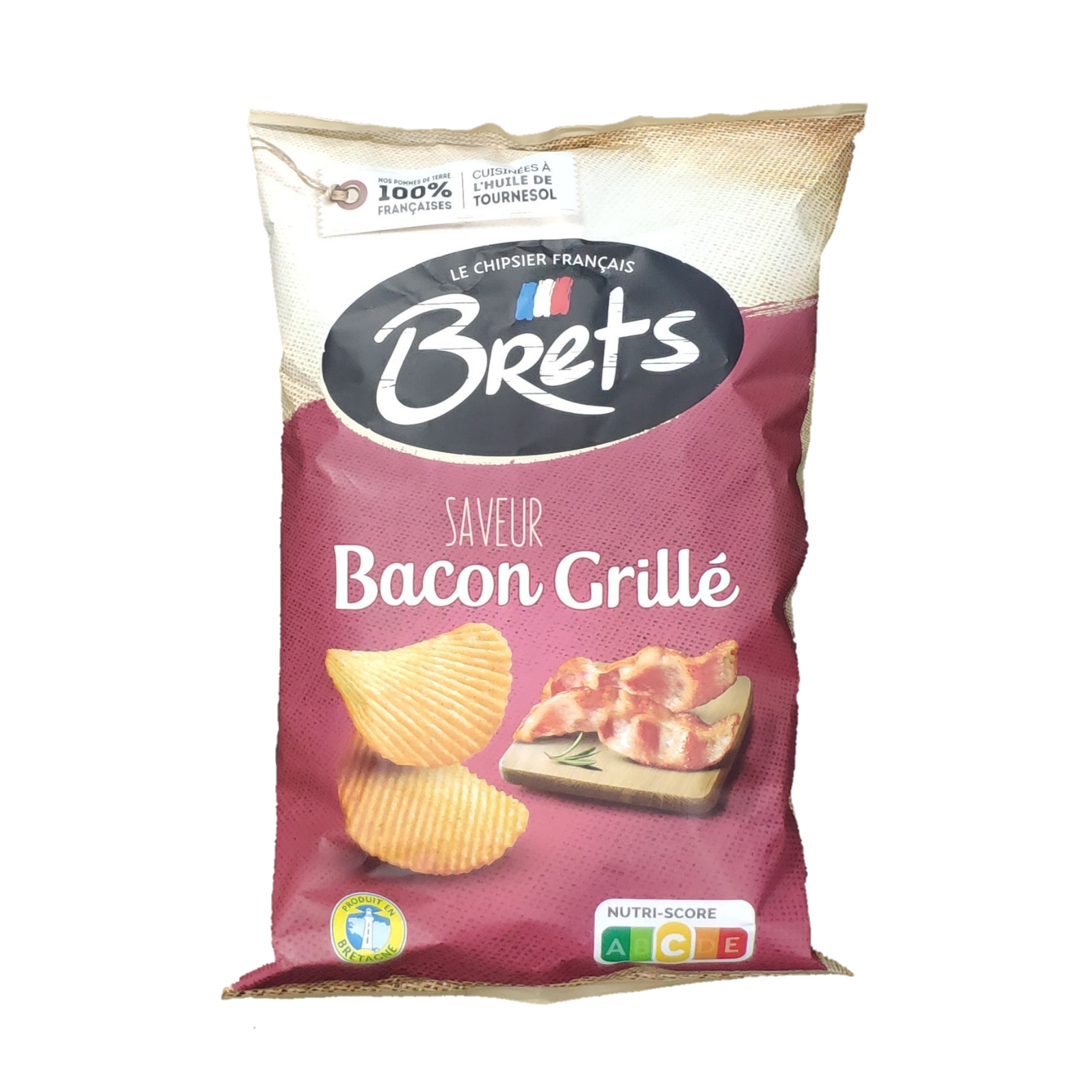 Bret’s Grilled Bacon Flavor Chips – 125g – Fred's