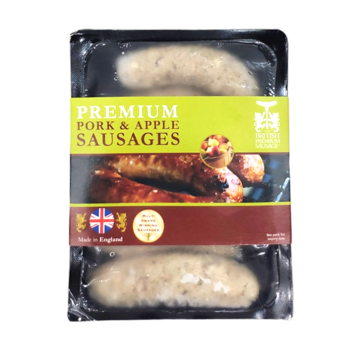 Frozen Pork Sausage With Apple 6pcs – 454g – Fred's