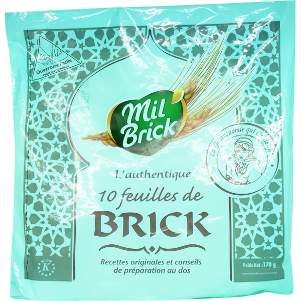 Brick pastry sheets – 10 pieces – Fred's